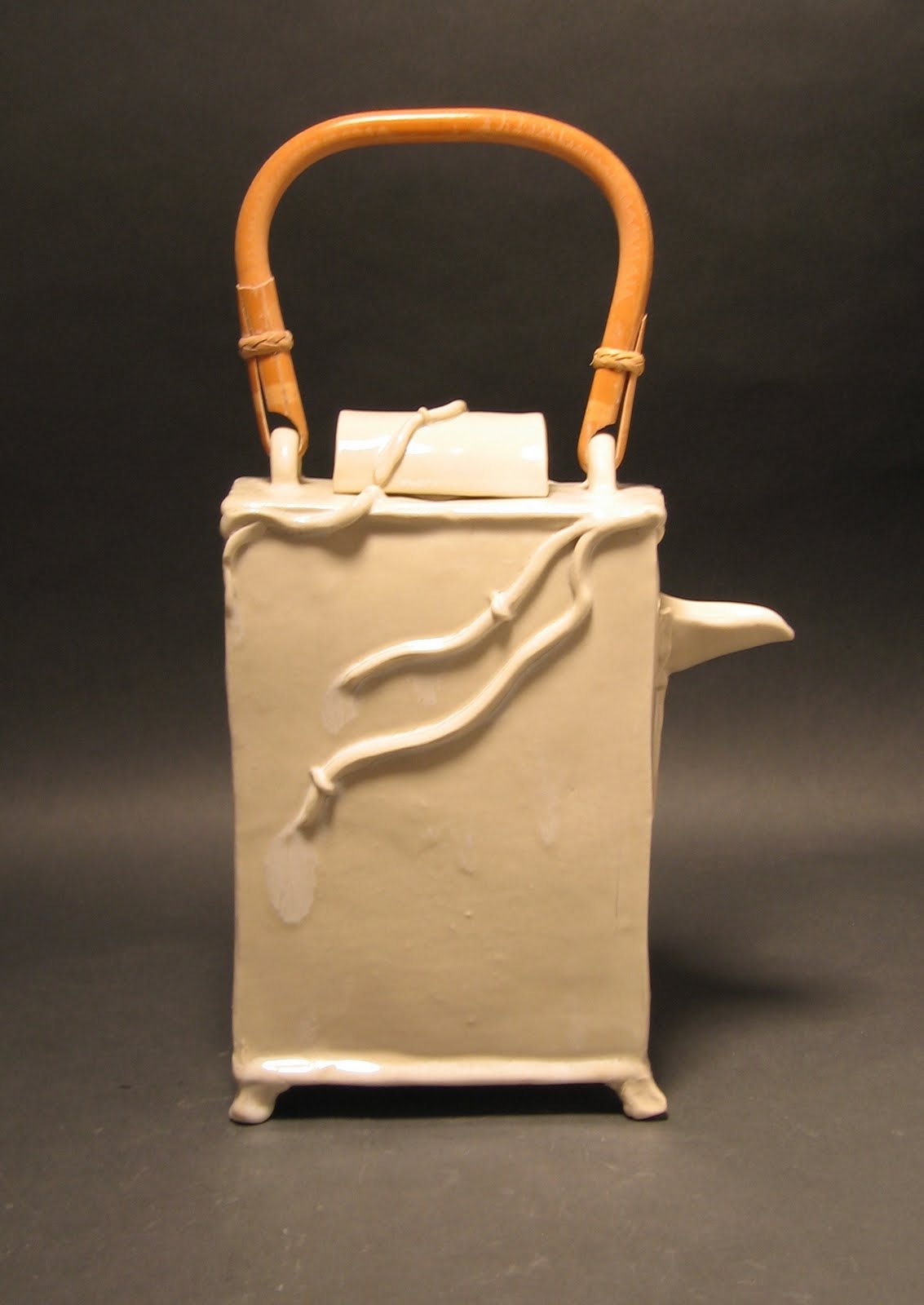 JEANETTE MANCHESTER HARRIS: A Square Teapot