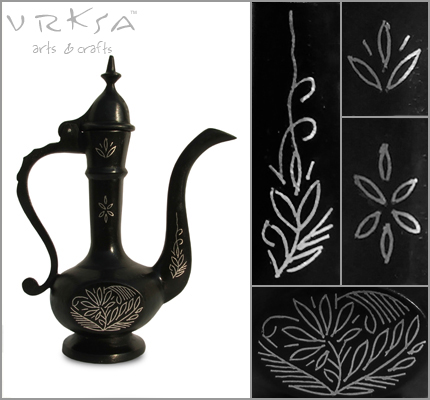 vrksa arts & crafts: Bidriware - Traditional Craft of Karnataka