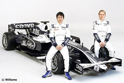 Cars, F1, Motors,etc...: Williams Confirm 2009 Lineup