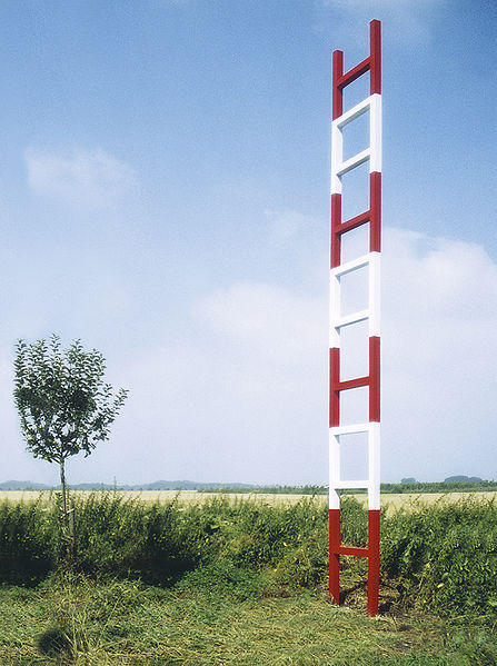 Art in the Garden - Ladder Art