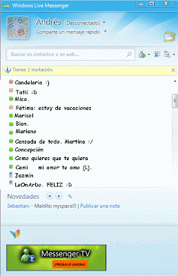 Aprendiendo a usar el MSN: Mensajes instantáneos