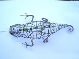 SUSAN DAYAL ART: Wire Creatures Series