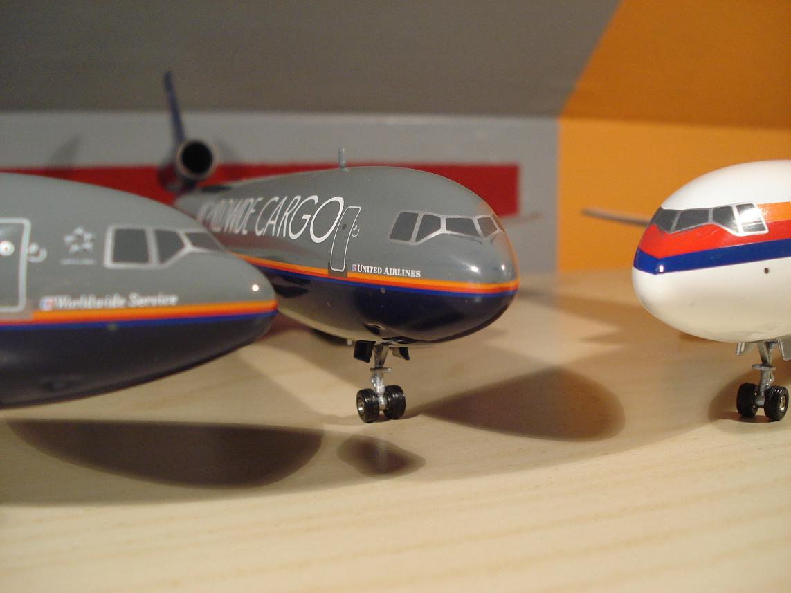 Brian Sherman: Inflight200 United Airlines DC-10s, Saul Bass ...