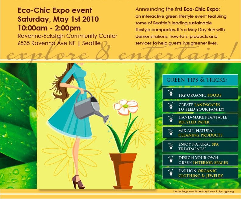 THINKNOW: May 1st | Seattle's first Eco-Chic Expo!