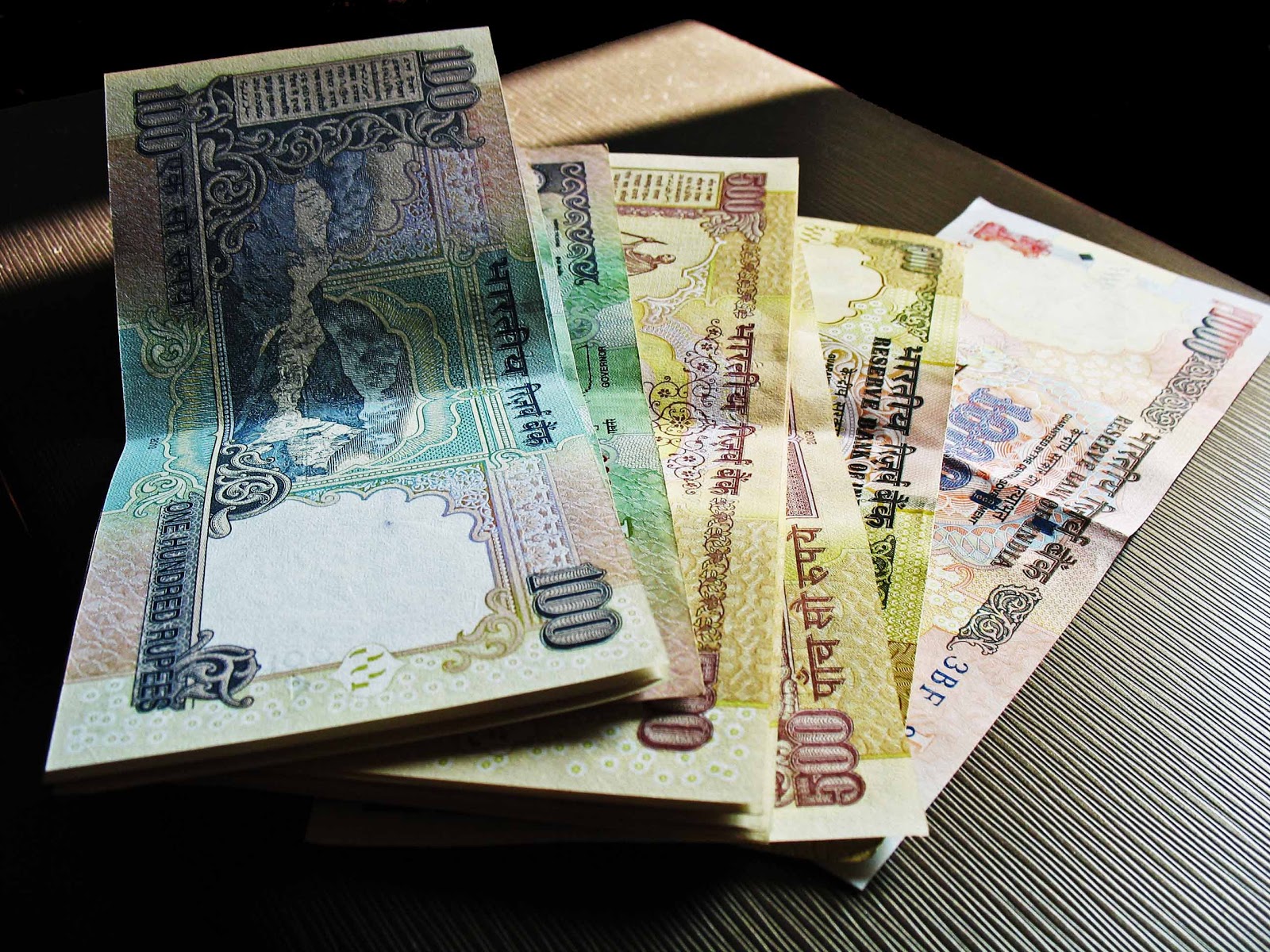 Stock Pictures: Rupee Notes Images