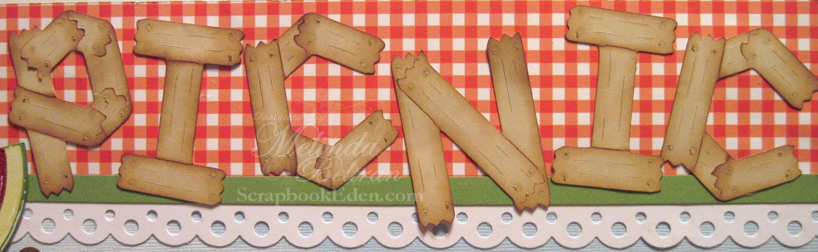 CraftyMelinda.com: Picnic Time Layout