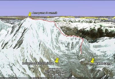 British Annapurna III expedition 2010: The SE ridge secrets remain..