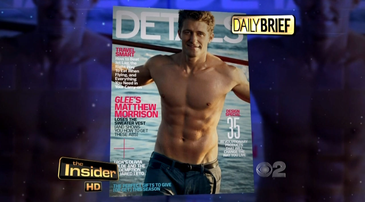 I Like Man: Matthew Morrison: Shirtless 'Details' Cover Man!