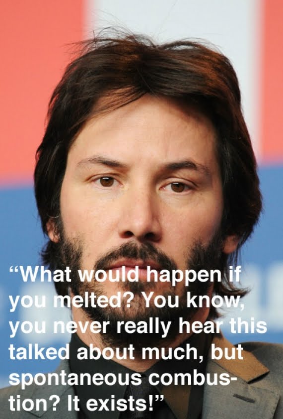 Desolate and his putoface Chronicles: Keanu Reeves Depressing Quotes