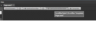 Shrey Chouhan's Blog: Creating a Custom Scroll Viewer Template in XAML using Expression Blend