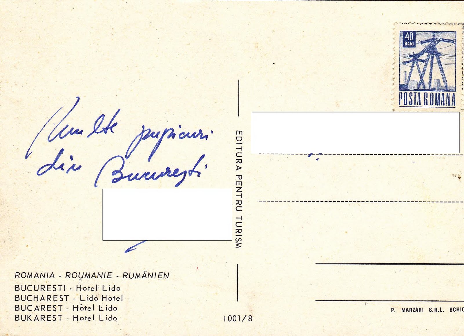 Vederi si carti postale din Romania: Bucuresti