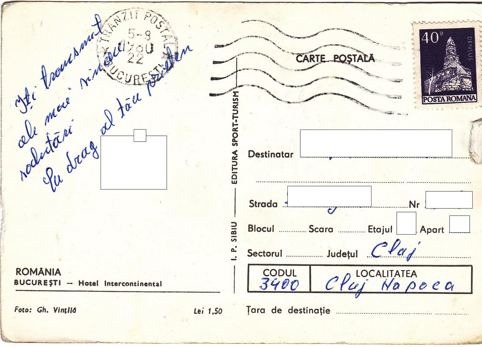 Vederi si carti postale din Romania: Bucuresti