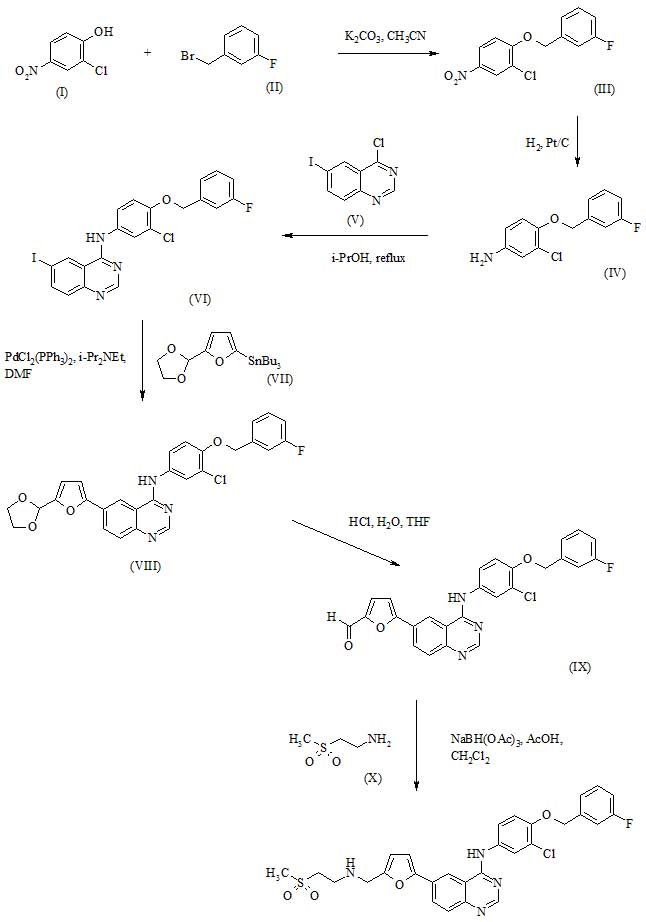 Tyrosine Kinase Inhibitors: Synthesis of Lapatinib