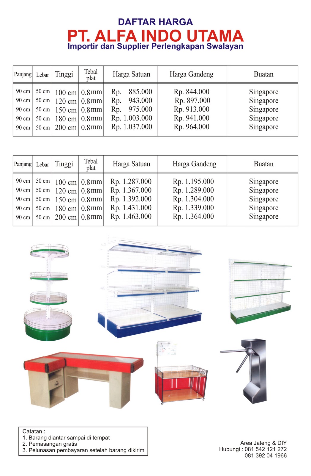 rakswalayan: Contoh Rak Swalayan