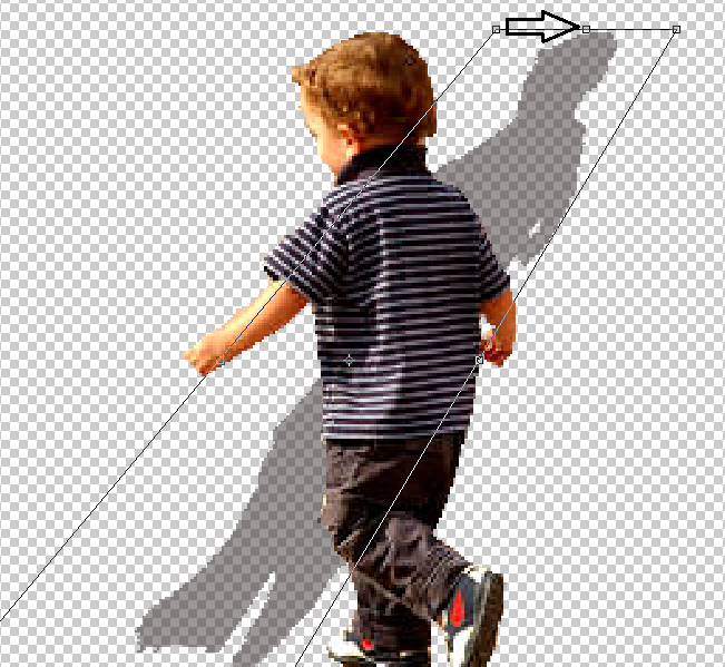 My Activities: photoshop tuto_ fake shadow effect