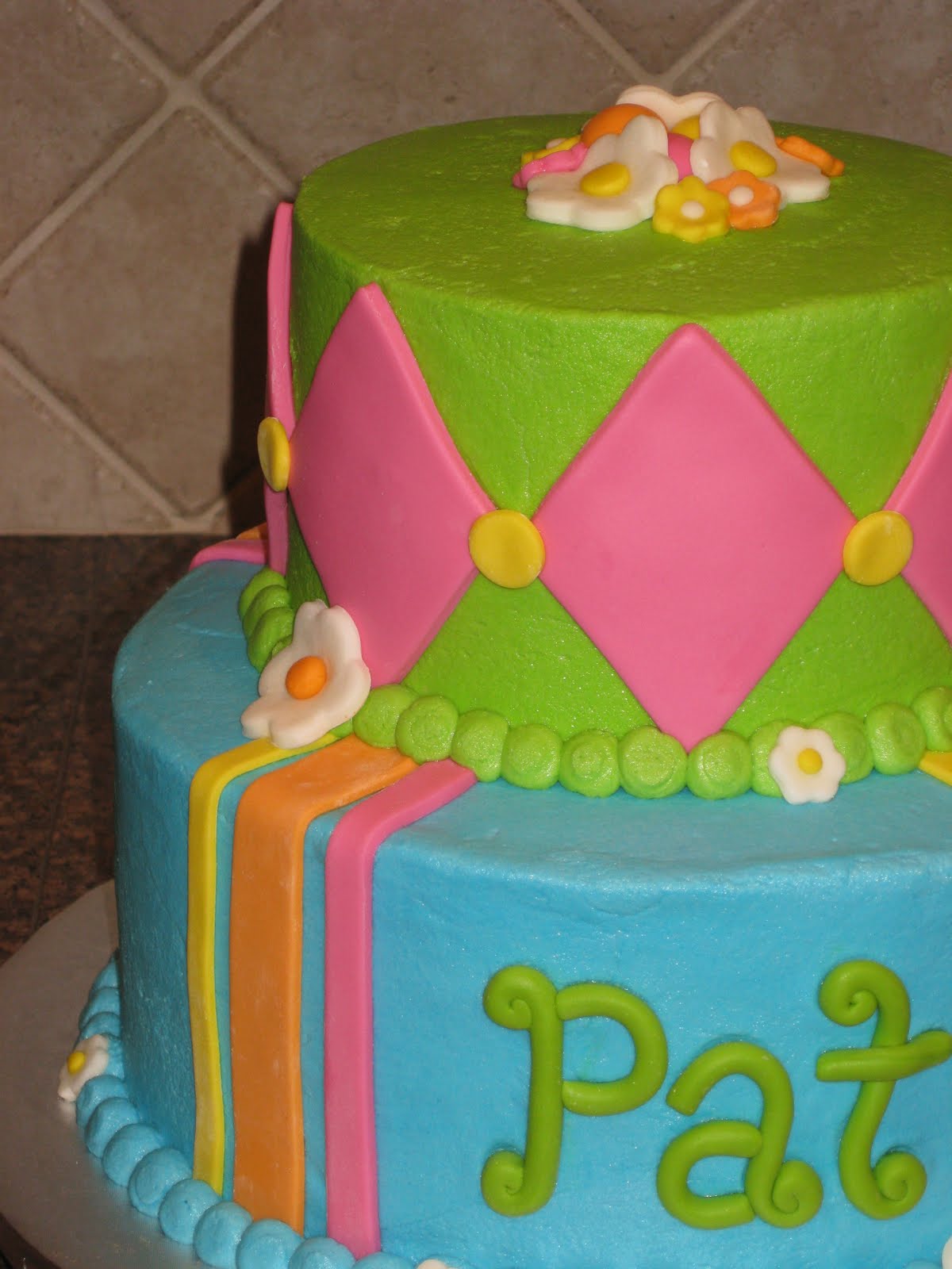 Shannon's Creative Cakes: Happy Birthday, Pat!