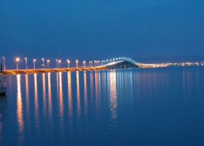 PALMAS CAPITAL ECOLOGICA DO TURISMO: Ponte sobre o Rio Tocantins e o Lago