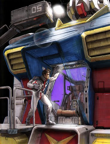 Dark side of the Sun: Different Gundam Cockpits