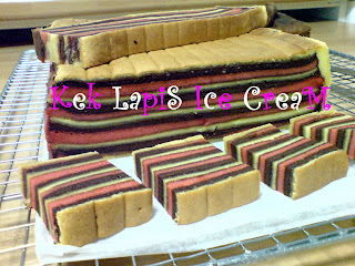 Exclusif de la CuisinE du Chef CrapaZoiD: Kek Lapis Ice Cream