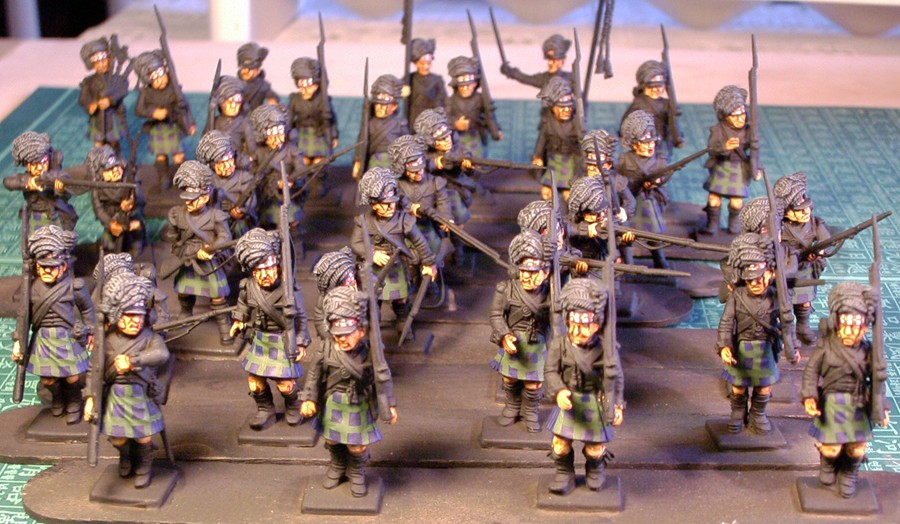 WAB Corner: How to Paint 42nd Highlander Kilts - Pt. 1