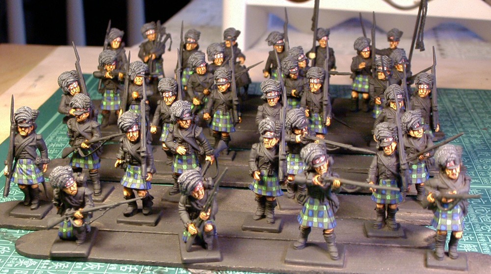 WAB Corner: How to Paint 42nd Highlander Kilts - Pt. 1