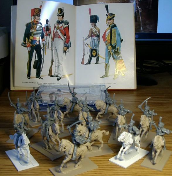 WAB Corner: Perry French Hussars - WIP + 1