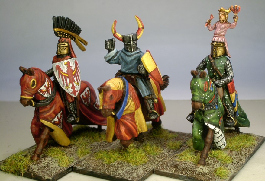 WAB Corner: Codex Manesse Knights - WIP + 2+