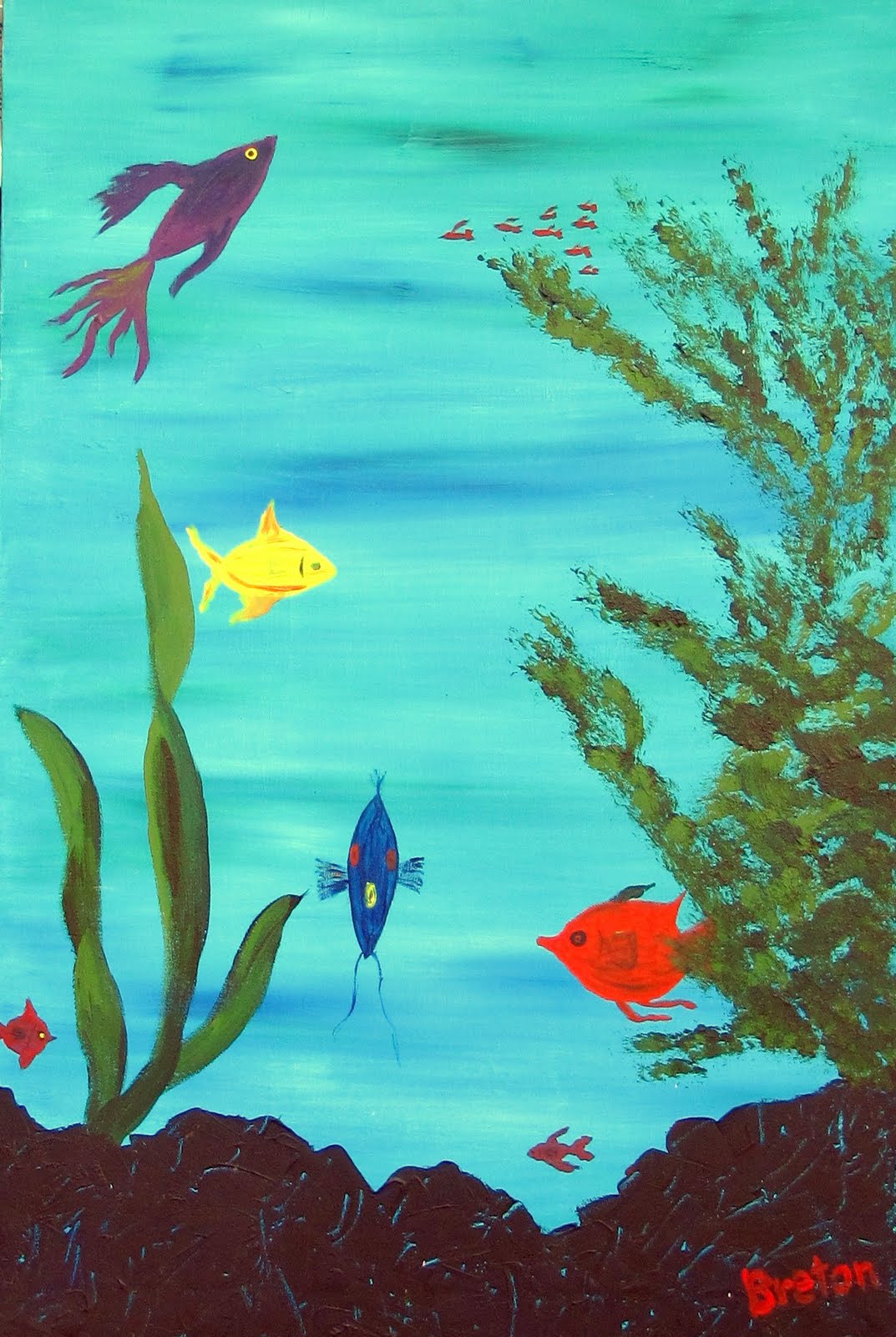 PAINTING THE LIGHT: Whimsical Fishies