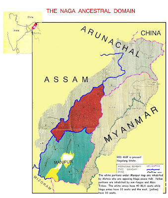 Cusayi Lohe's official site: Map of Naga Areas