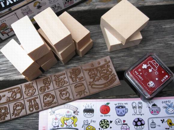 Shopping with Tea: DIY Stamp Sets and other Stamping Sets