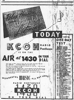 Houston Radio History: The 1940s - Part 9 - KCOH, KFRD