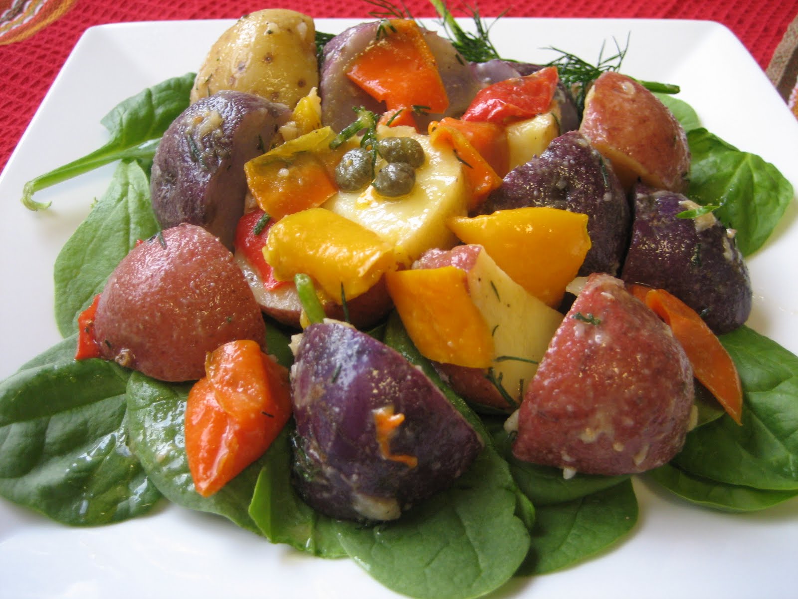 Lentil Breakdown: Tri-colored Potato Salad Provencal