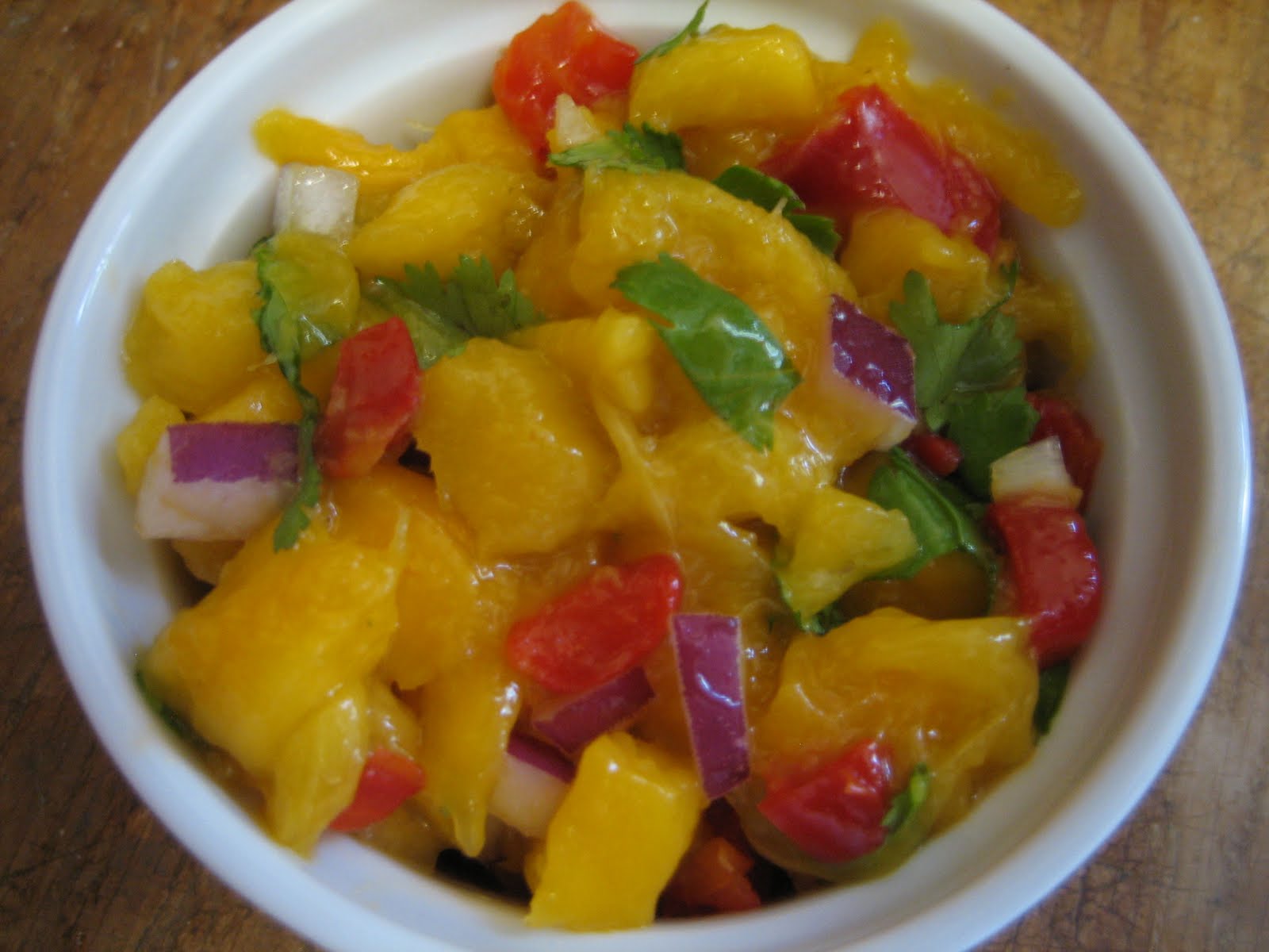 Lentil Breakdown: Mango and Red Pepper Salsa