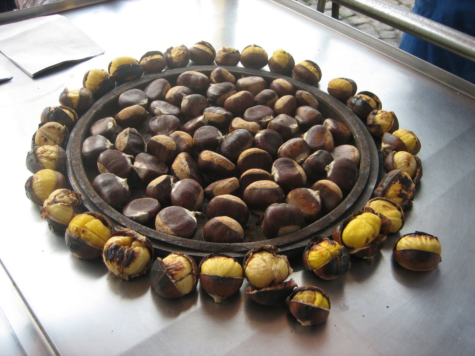 Lentil Breakdown: Travel Bite: Turkish Chestnut Vendors