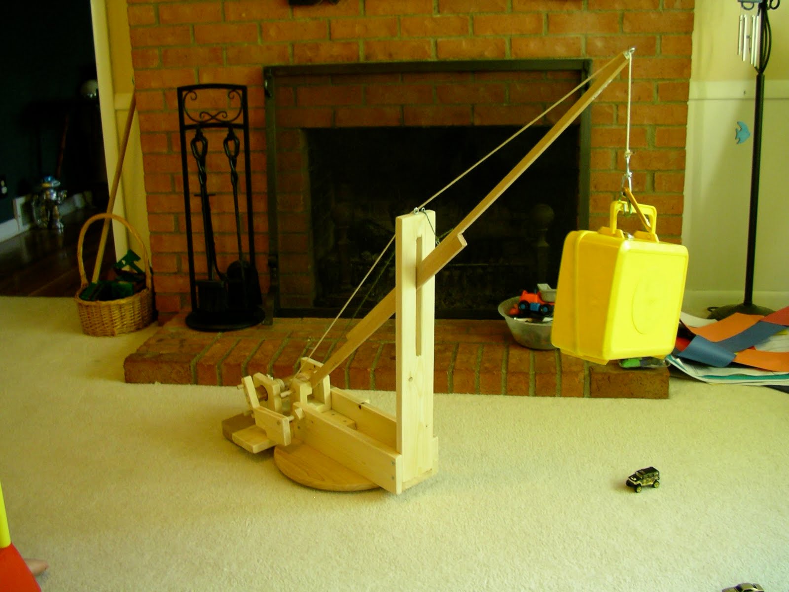 charged current: with big brother, new homemade crane, new bigwheel ...