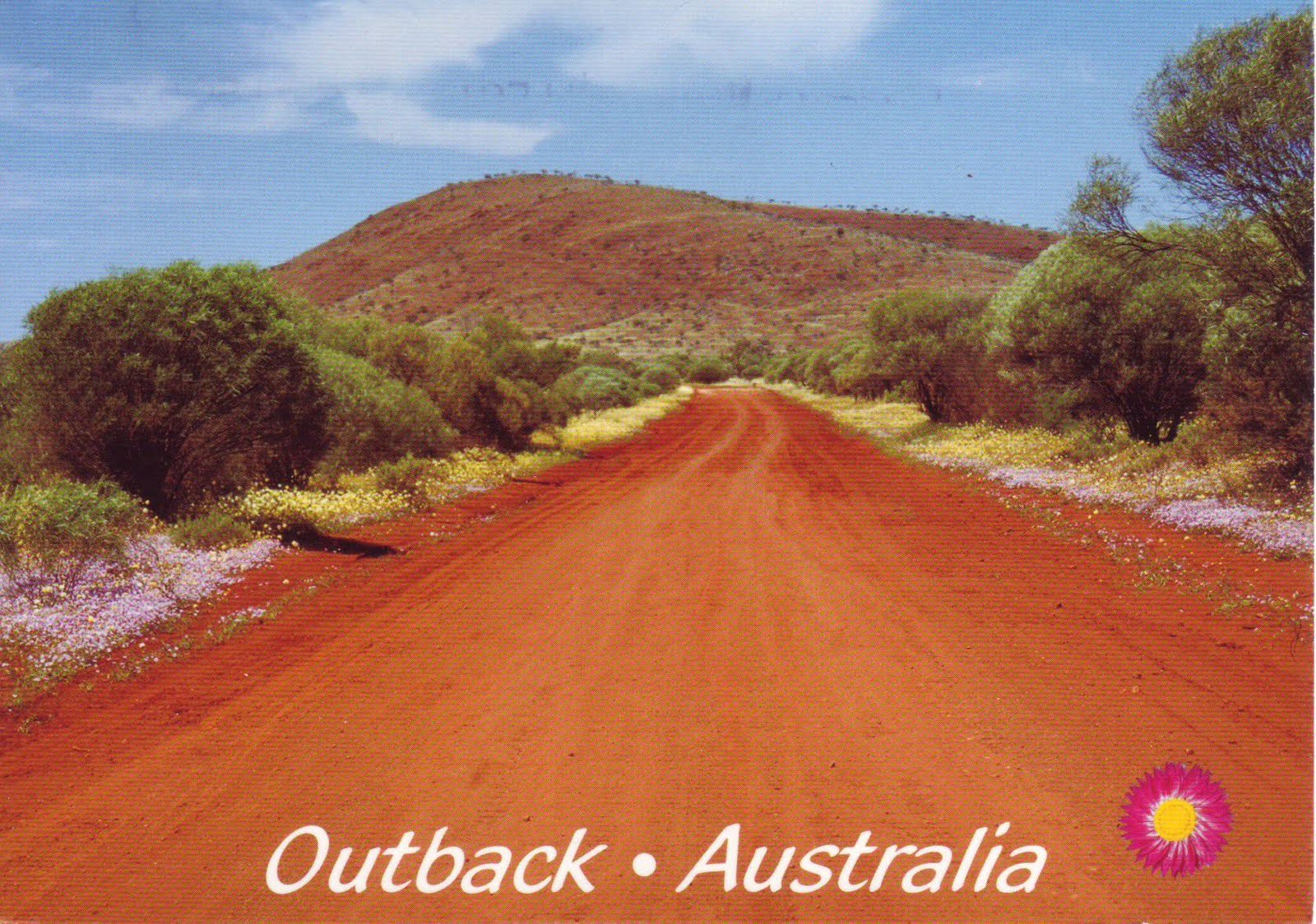 The World in Postcards - Sabine's Blog: Australian Outback - received ...