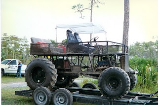Ed's Metal Creations: Swamp Buggy in Florida