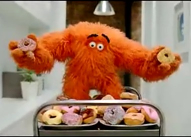 The Amazing Shrinking Woman: My hungry is a big orange Muppet monster