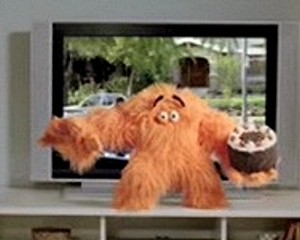 The Amazing Shrinking Woman: My hungry is a big orange Muppet monster