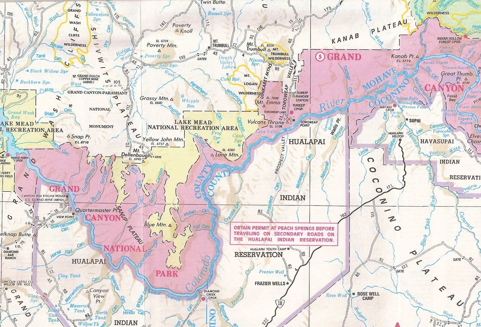 Celebrating the Grand Canyon: GCNP boundary J: Andrus, Parashant, and ...