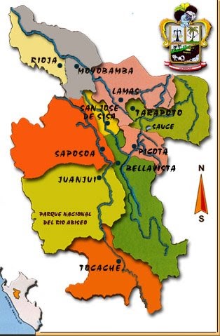 Turismo en San Martin: Departamento de San Martin