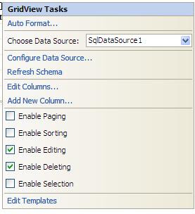 Insert Update Edit Delete Rows Record In GridView