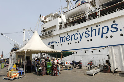 Amanda In Africa: Scenes from the Mercy Ship Anastasis