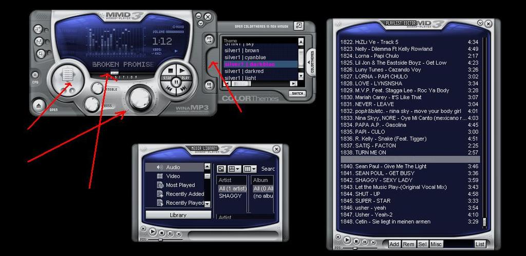 | Lilix Blog: Download Skin Winamp Keren MMD3.Silahkan Dicoba