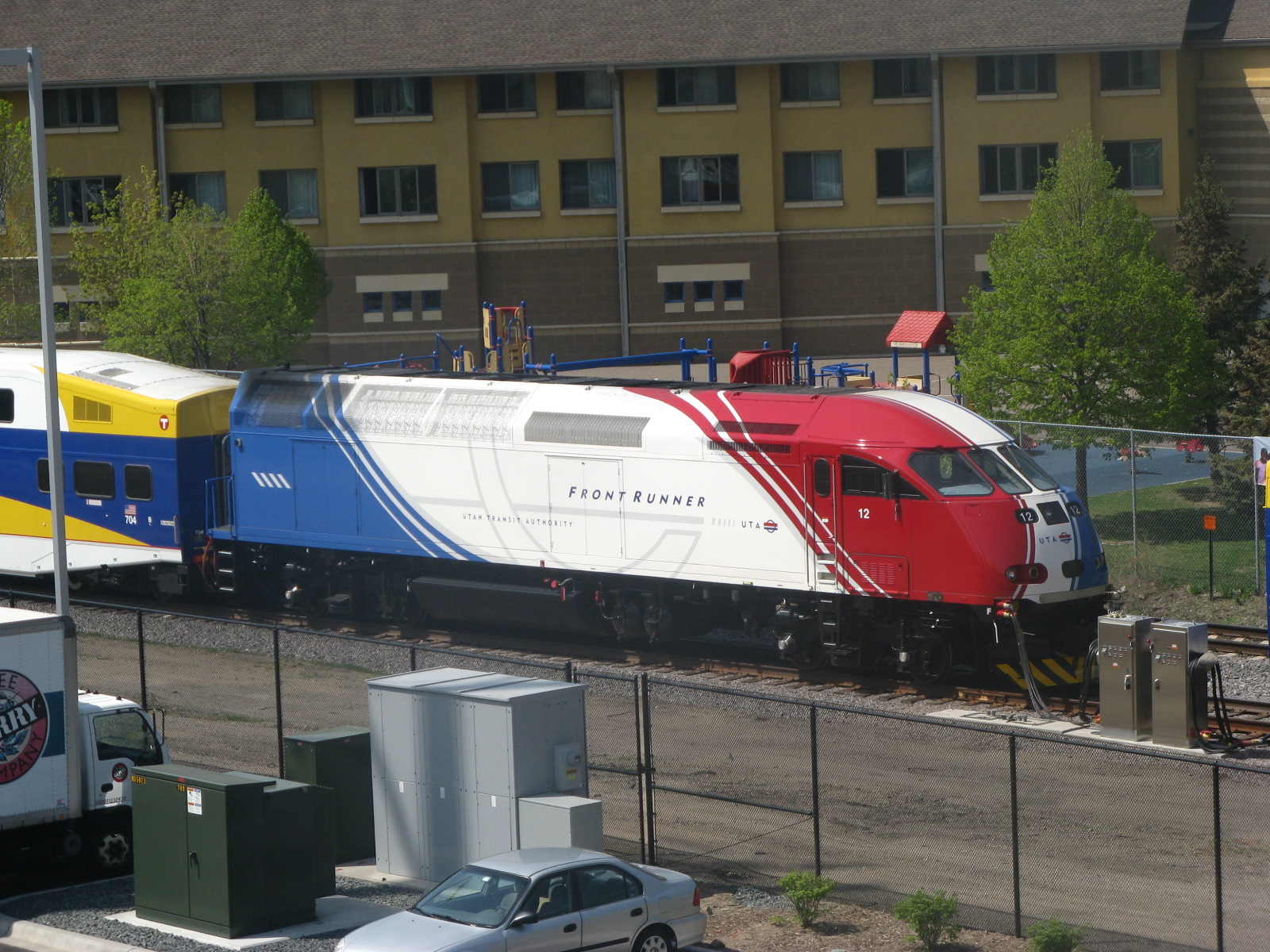 Twin Cities Transit: Utah Transit Authority FrontRunner Locomotive #12