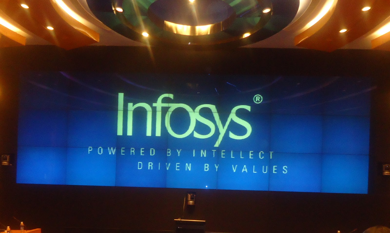 Exploring India: Infosys "powered by intellect...driven by success"