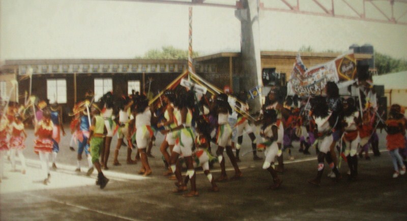 coming in from the cold: the art of playing 'mas'- "Sebucan"