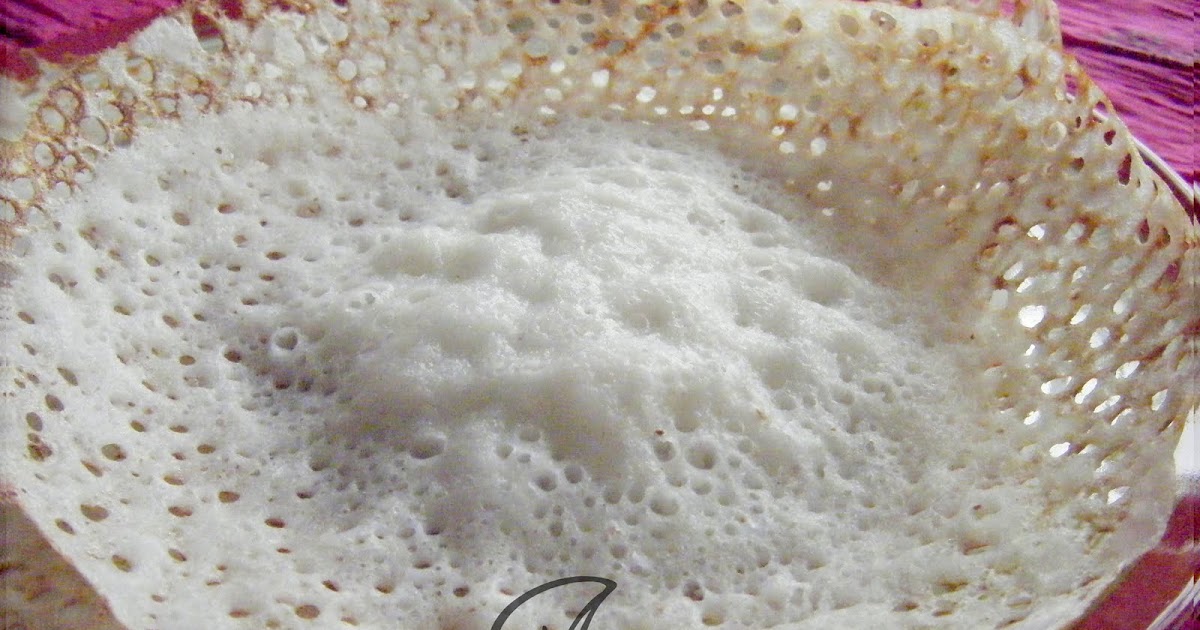 Easycooking: Appam ~ A not-so-traditional recipe!!