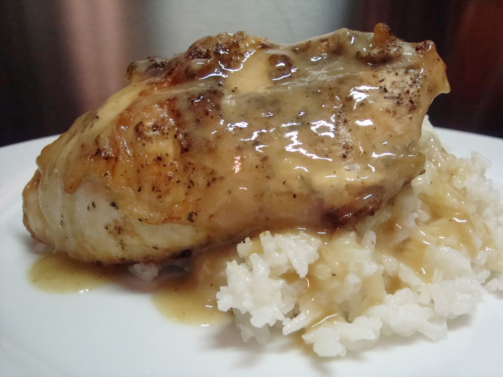 chicken with rice and gravy