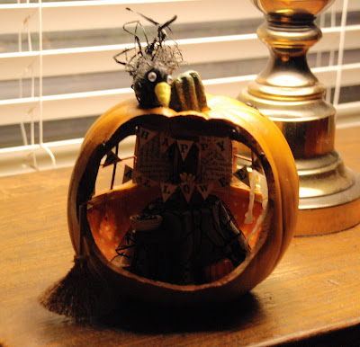 that artist woman: How to do a Halloween Miniature Scene